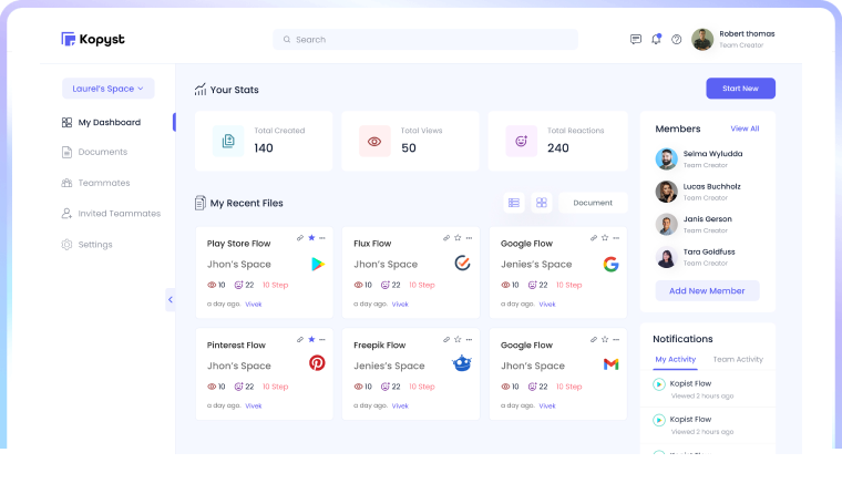 Kopyst - Turn Complex Workflows in Engaging Video & Documents